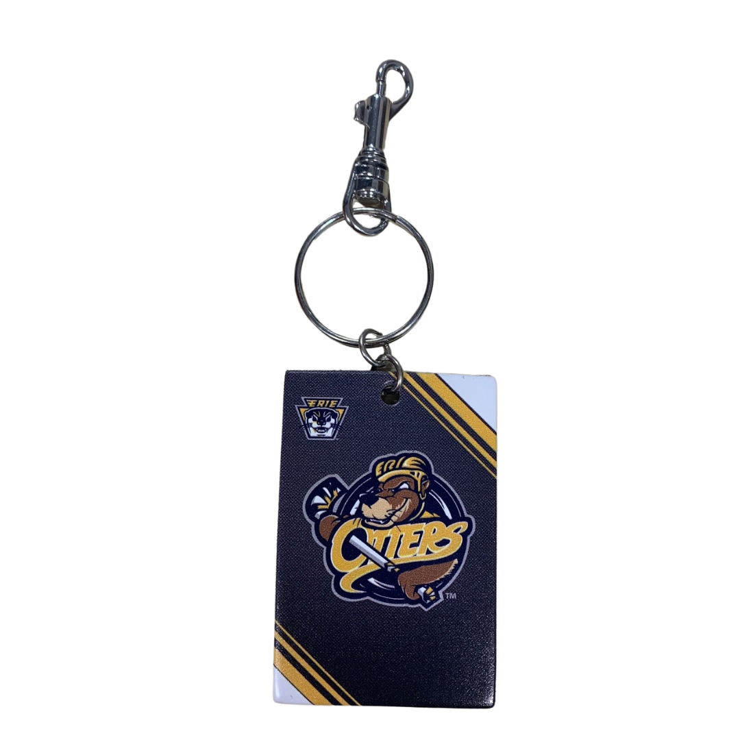 Leather Key Tag – Otters' Den